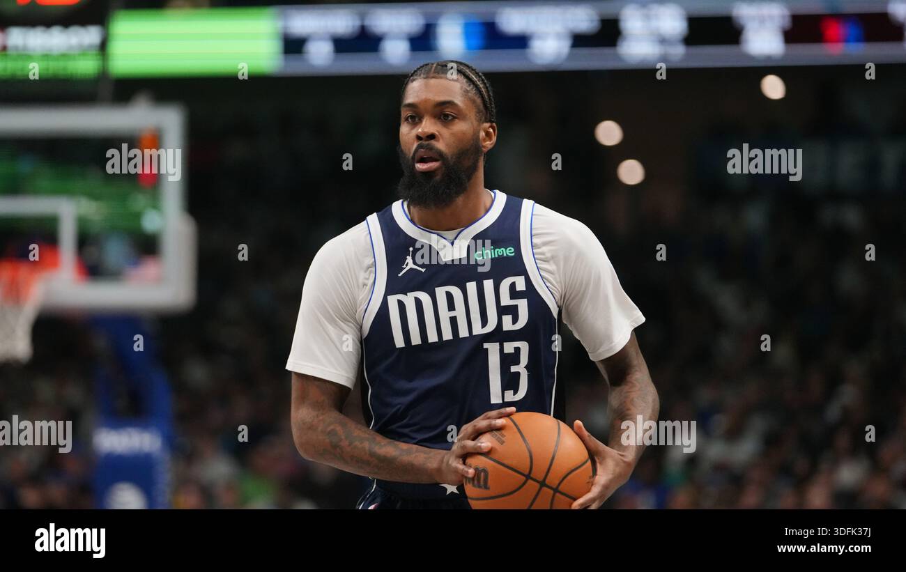 Dallas Mavericks Forward Naji Marshall 13 Dribbles Up Court During An