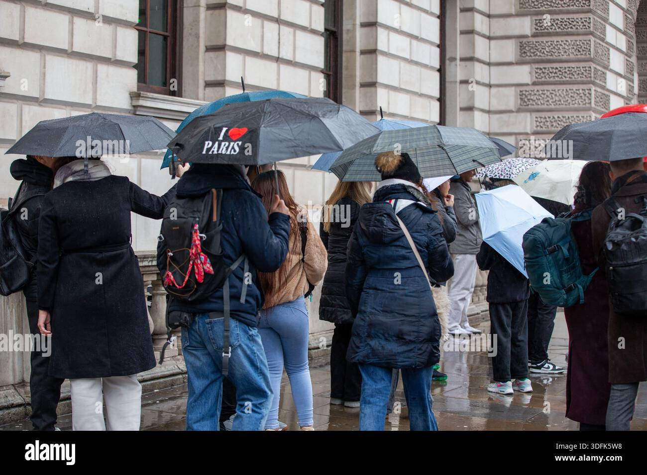 London England, UK.13th Jan 2026 The typically British wet and dismal ...
