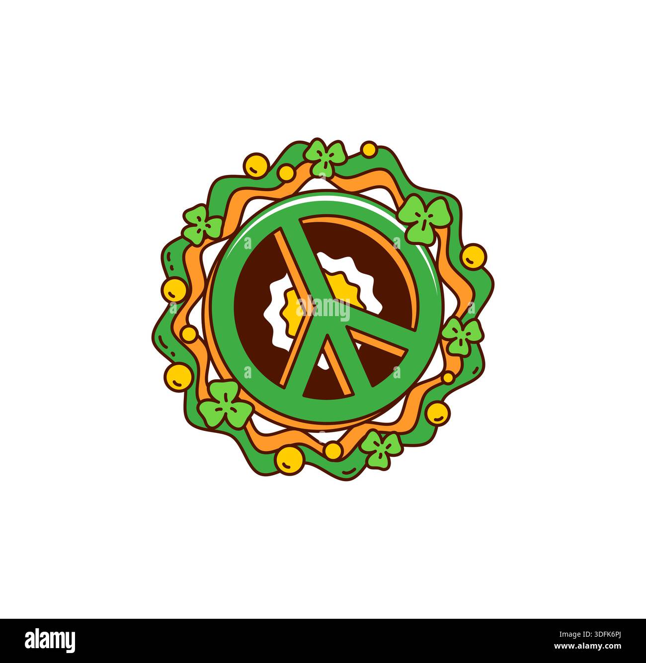 The traditional symbol of peace Stock Vector Images - Alamy