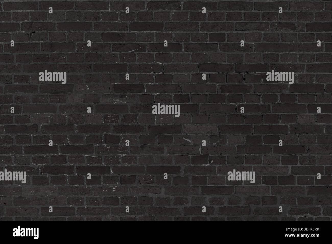 Texture of an old black brick wall. Abstract construction background ...