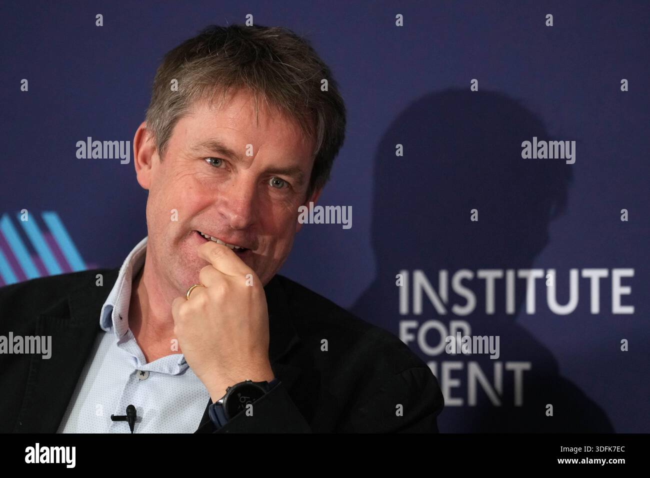 Giles Wilkes speaking at the Institute for Government conference in ...