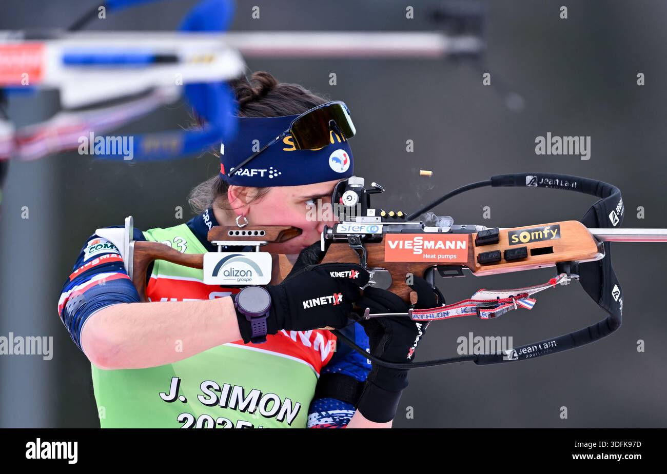 13 January 2026, Bavaria, Ruhpolding: Biathlon: World Cup, training ...