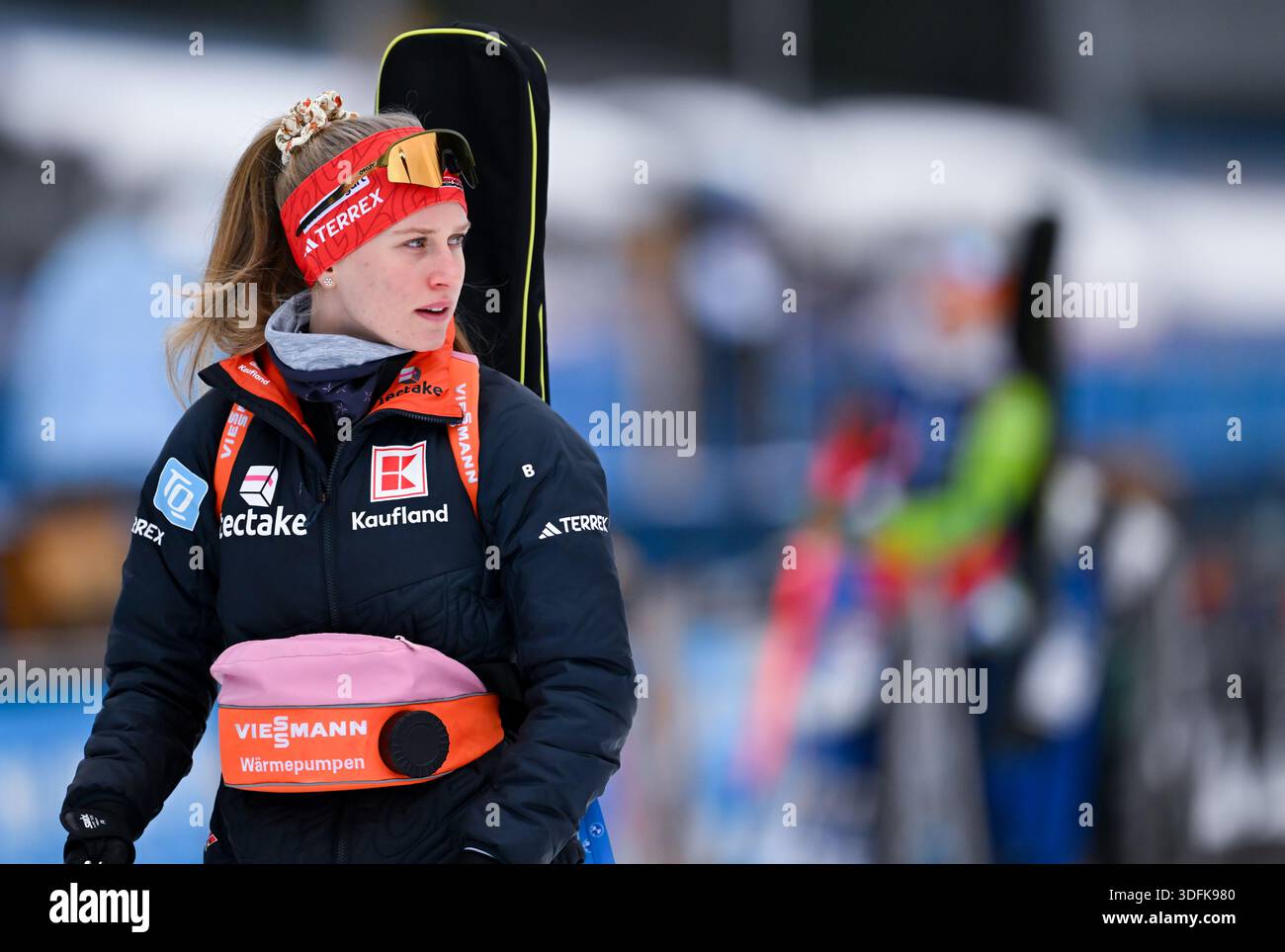 13 January 2026, Bavaria, Ruhpolding: Biathlon: World Cup, training ...