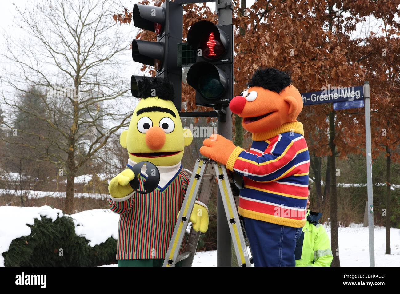 Ampeln für die Sesamstraße, Ernie und Bert übernehmen die Rolle der ...