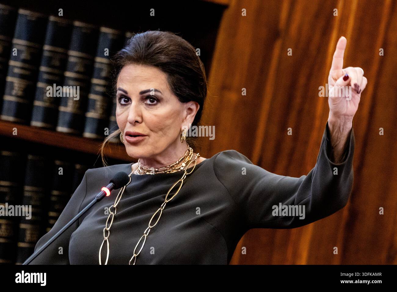Roma, Italia. 13th Jan, 2026. Il ministro del turismo Daniela Santanchè ...