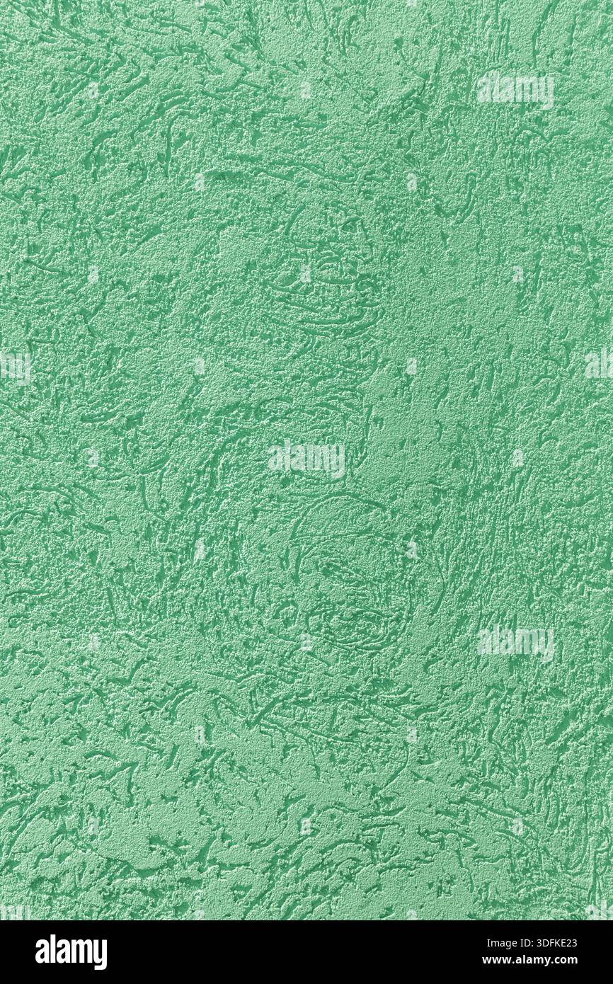 Green wall of decorative scratches. Abstract design background Stock ...
