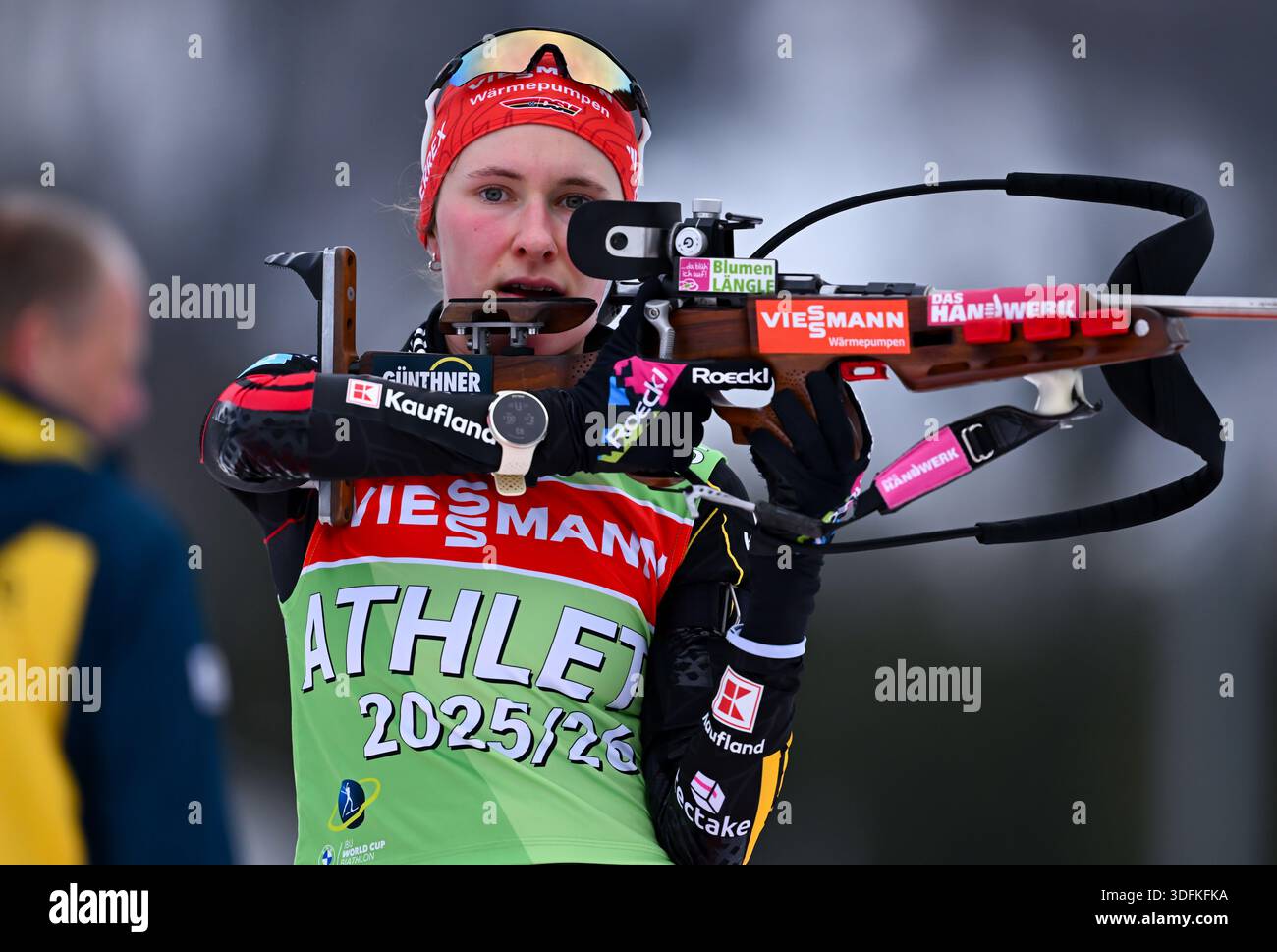 13 January 2026, Bavaria, Ruhpolding: Biathlon: World Cup, training ...