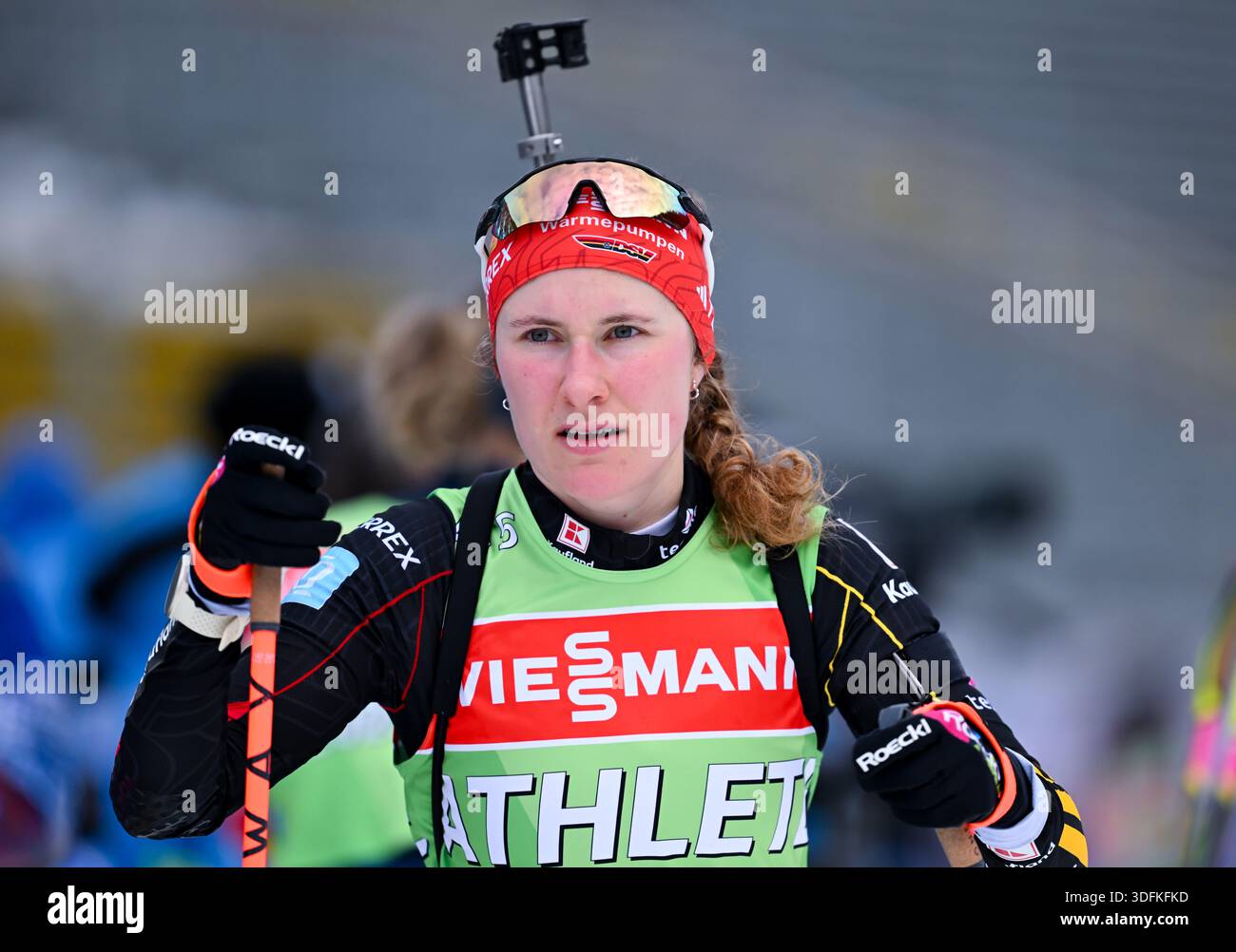 13 January 2026, Bavaria, Ruhpolding: Biathlon: World Cup, training ...