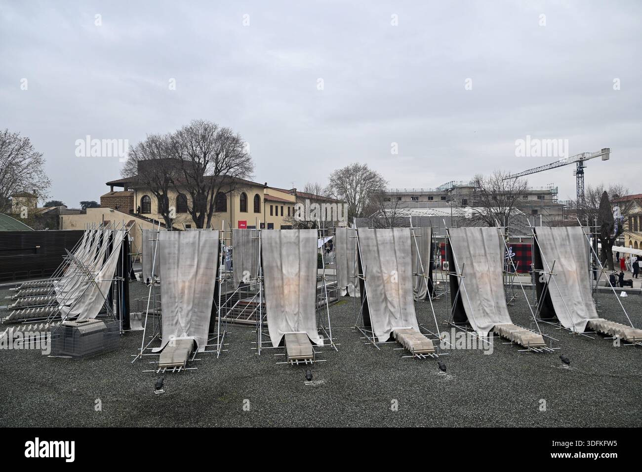 Fortezza da Basso, Florence, Italy, January 13, 2026, General view ...