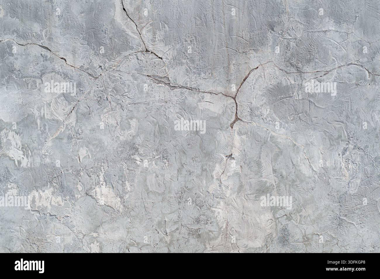 Cracks on the white plaster wall. Abstract design background Stock ...