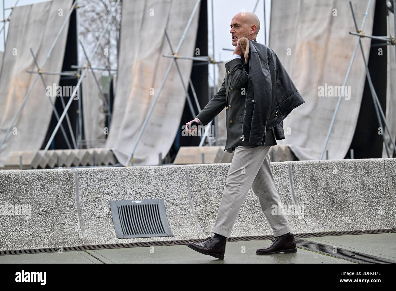 Fortezza da Basso, Florence, Italy, January 13, 2026, Fashion people at ...