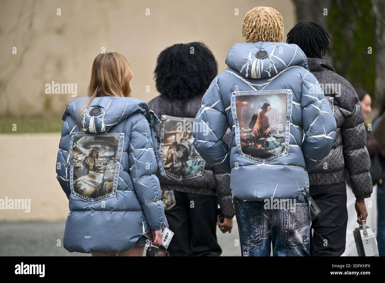 Fortezza da Basso, Florence, Italy, January 13, 2026, Fashion people at ...