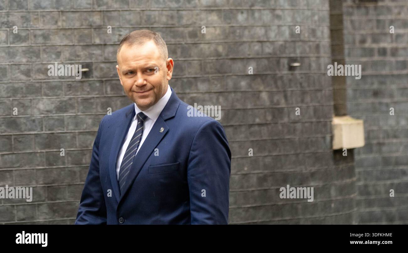 London UK 13 Jan 2026 Karol Nawrocki, President of Poland, meets Keir ...