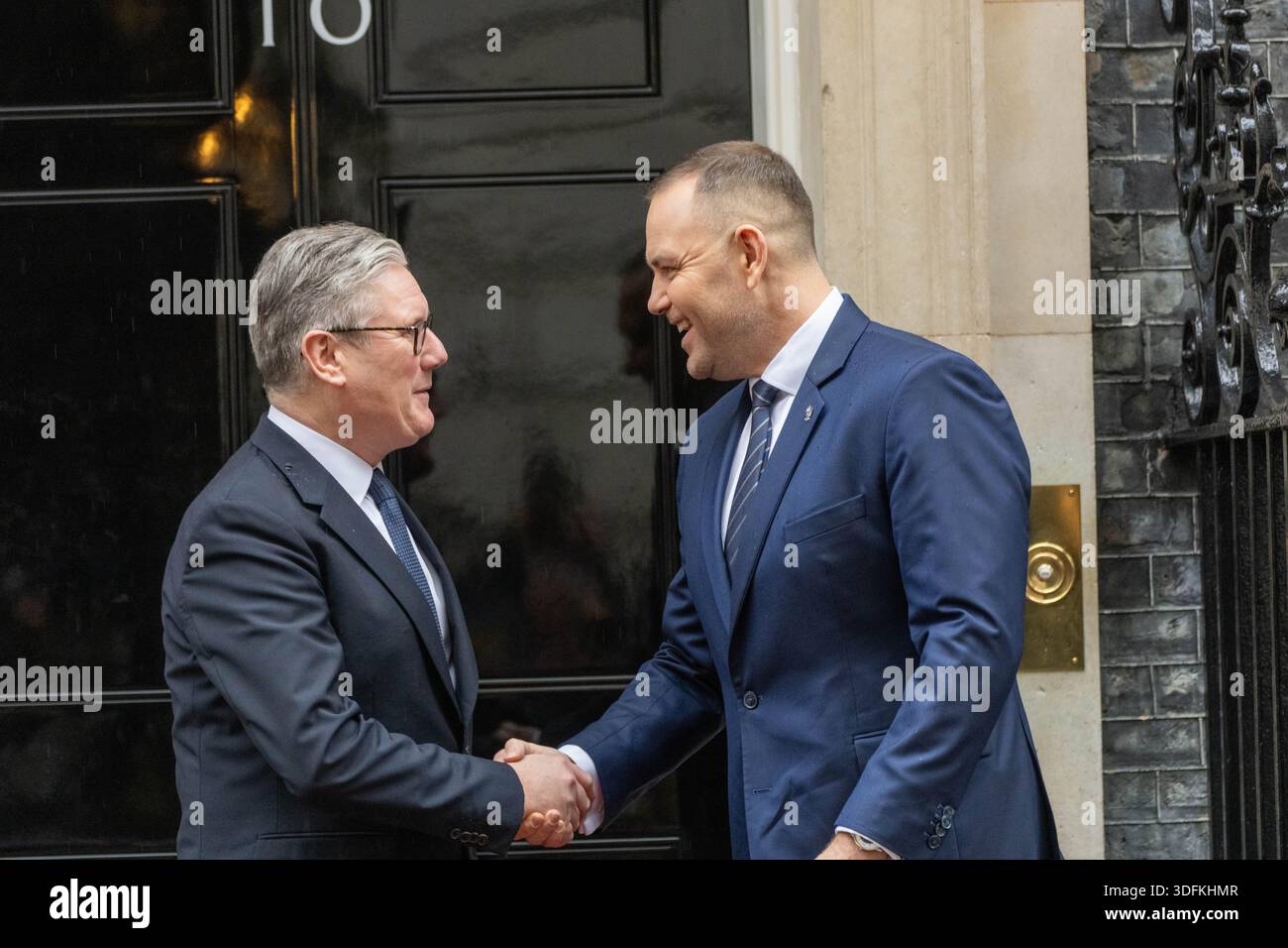 London UK 13 Jan 2026 Karol Nawrocki, President of Poland, meets Keir ...