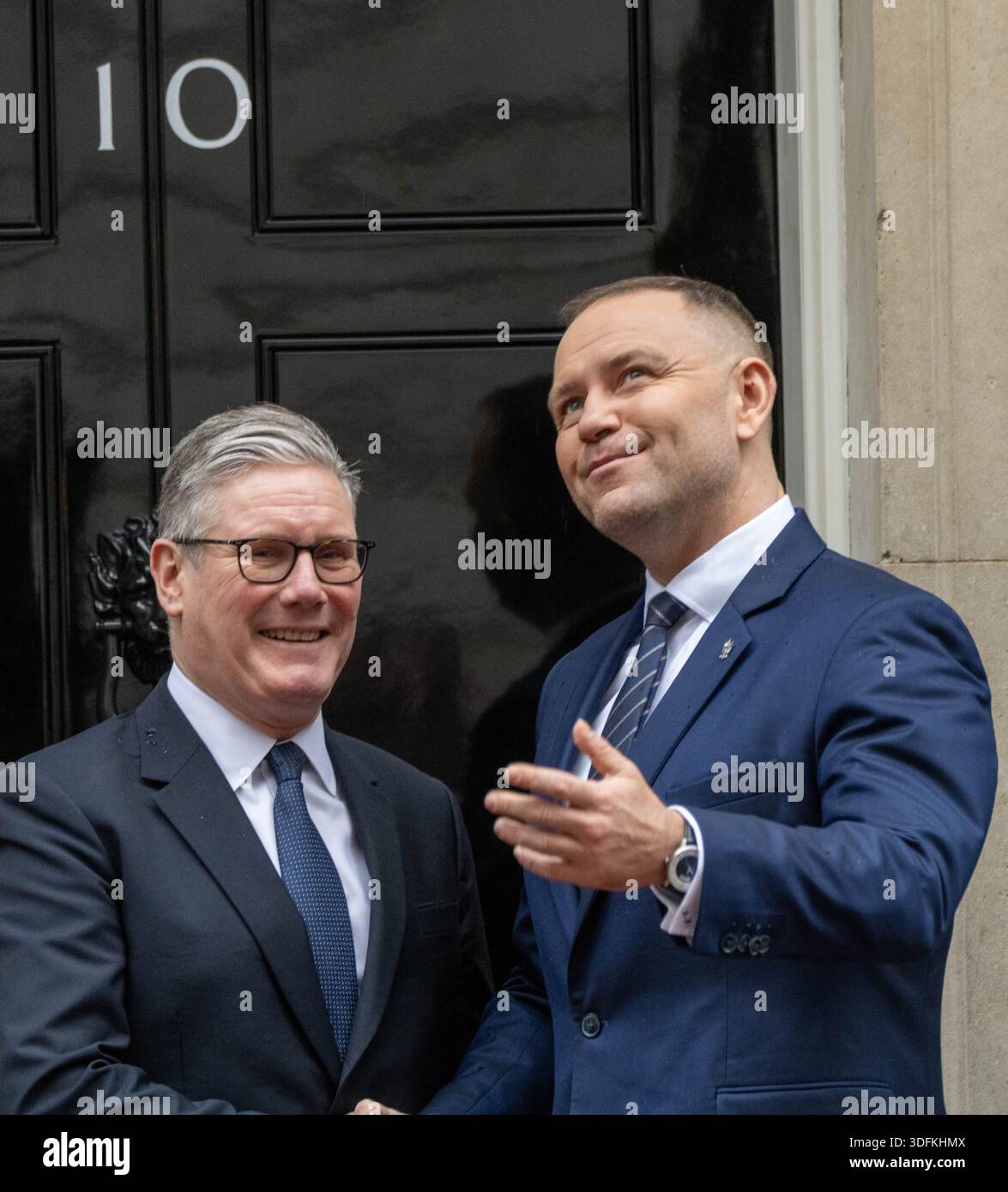 London UK 13 Jan 2026 Karol Nawrocki, President of Poland, meets Keir ...
