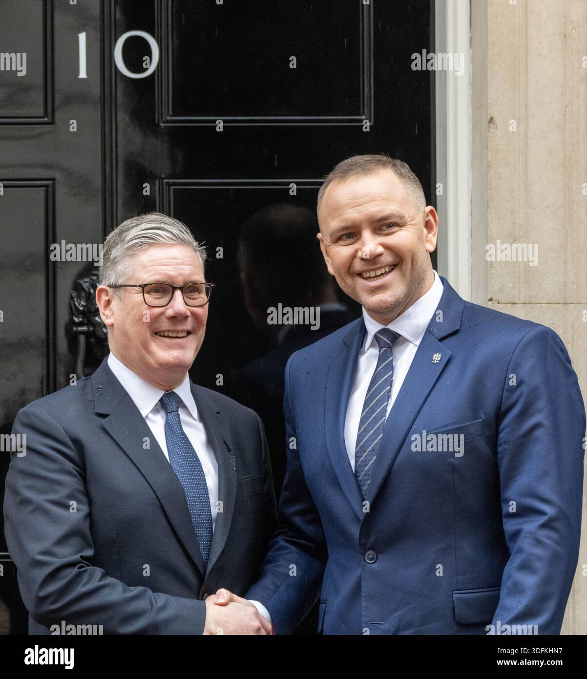 London UK 13 Jan 2026 Karol Nawrocki, President of Poland, meets Keir ...