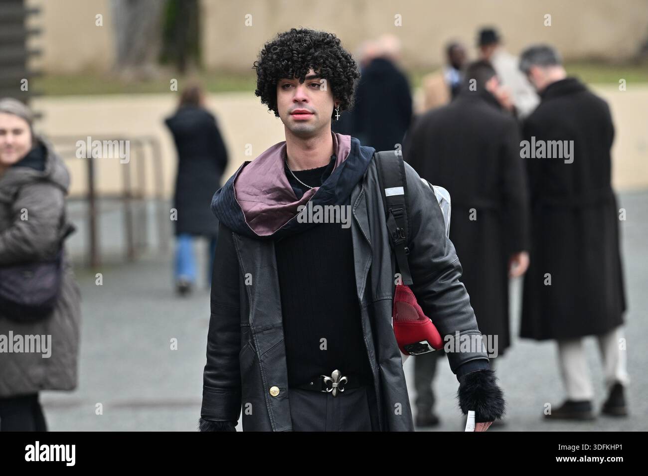 Fortezza da Basso, Florence, Italy, January 13, 2026, Fashion people at ...