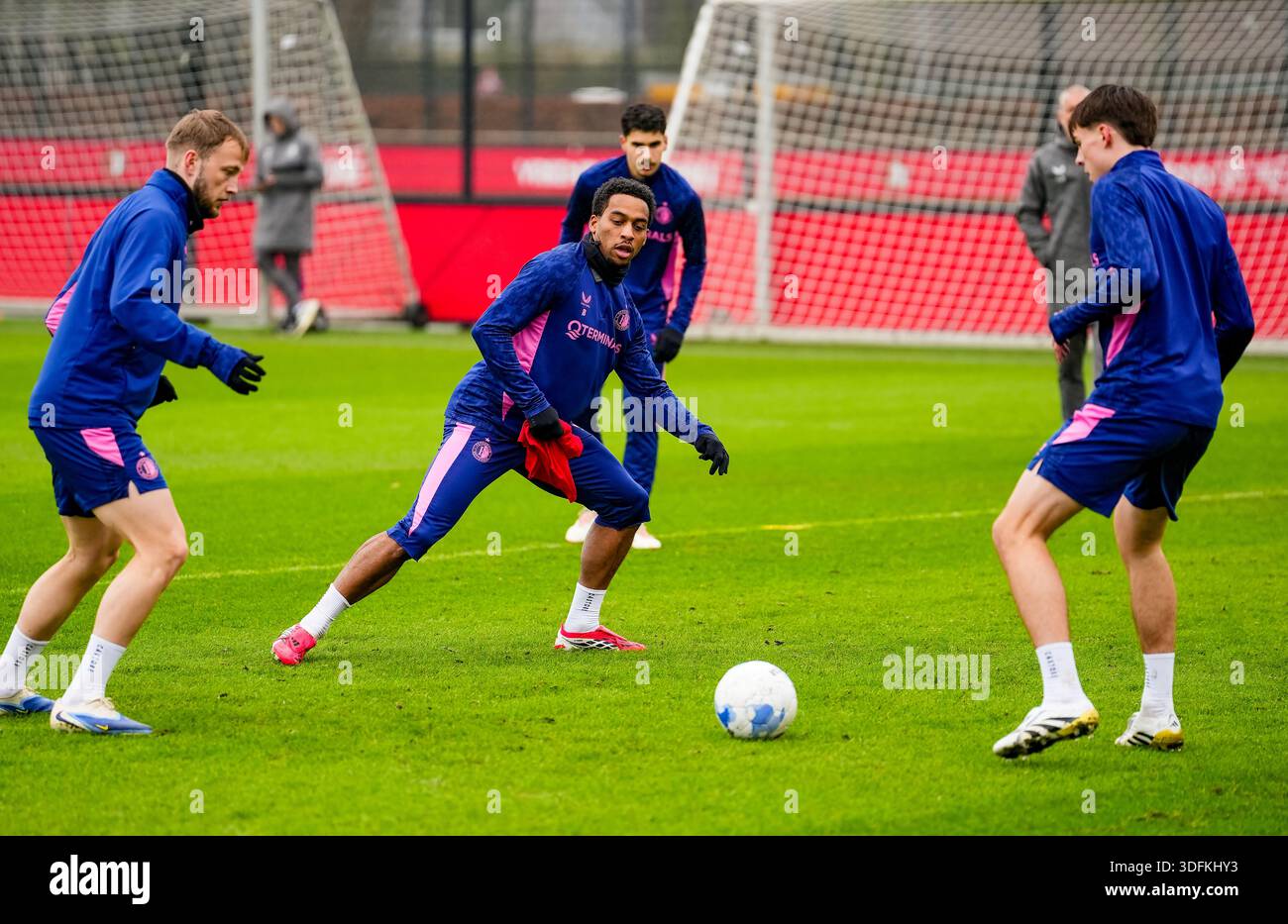 Rotterdam - Quinten Timber of Feyenoord during the training of ...