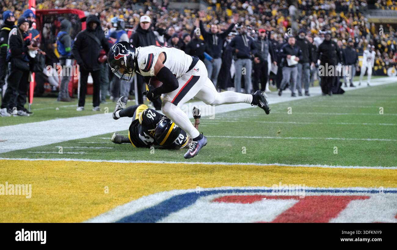 Jan 12, 2025: Christian Kirk #13 touchdown during the Pittsburgh ...