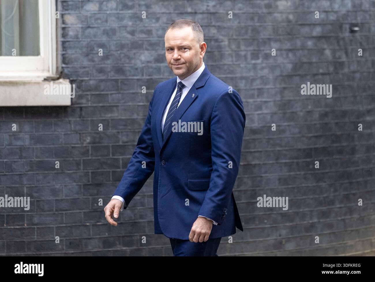 London, UK 13th Jan 2026 Karol Nawrocki, President of Poland, arrives ...