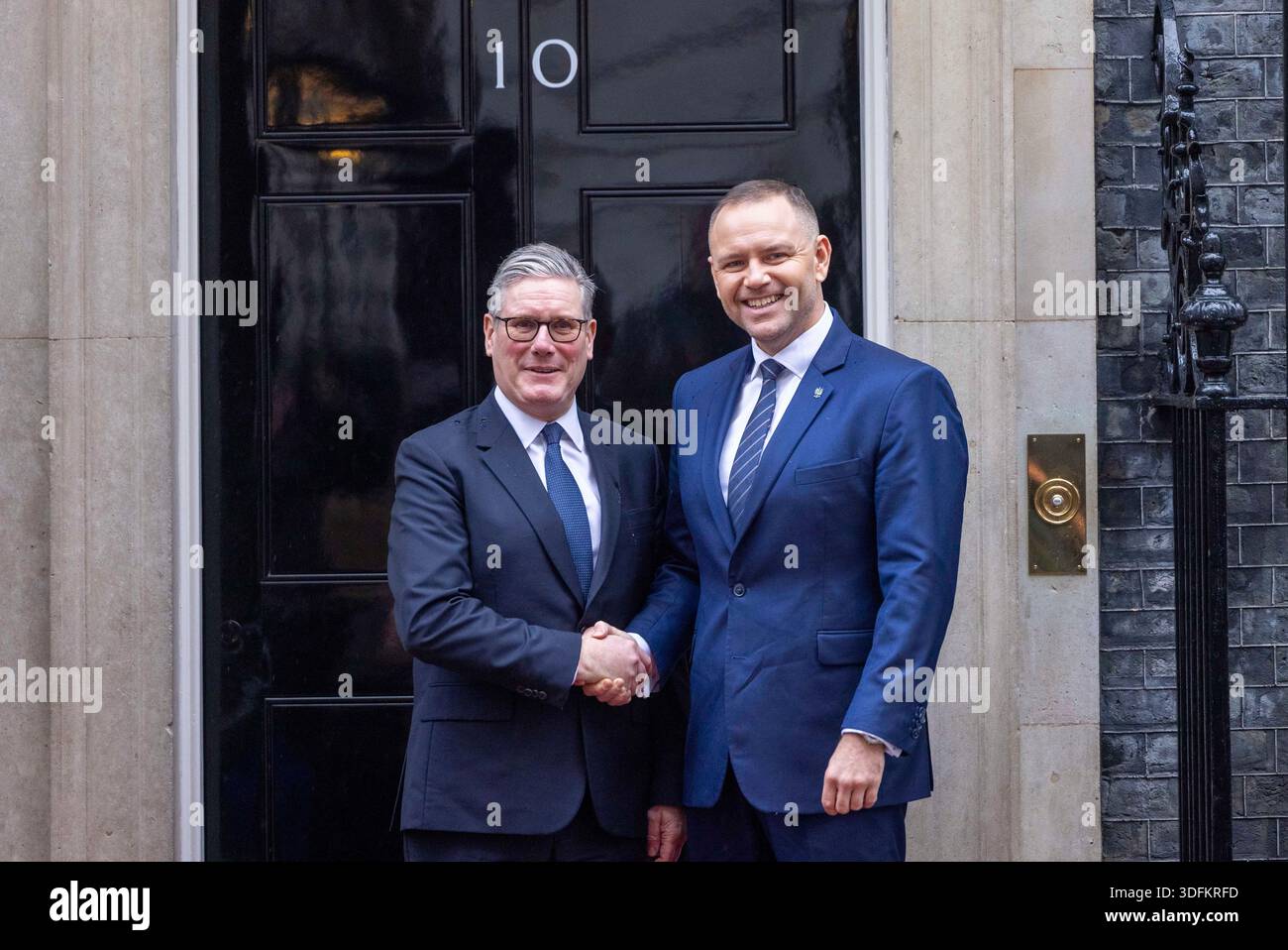 London, UK 13th Jan 2026 Karol Nawrocki, President of Poland, arrives ...