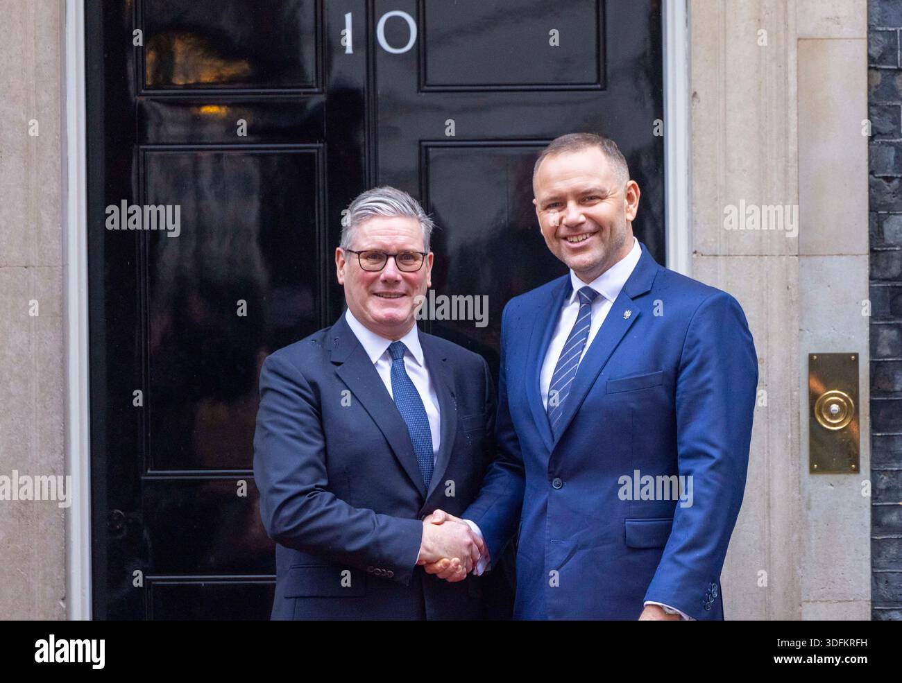 London, UK 13th Jan 2026 Karol Nawrocki, President of Poland, arrives ...