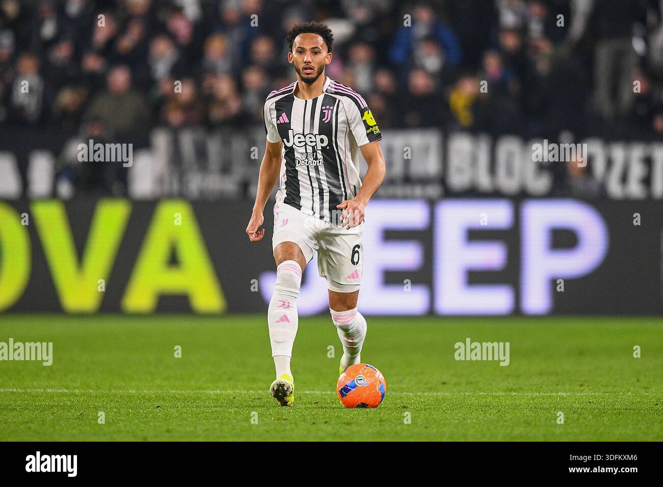 TURIN, ITALY - JANUARY 12: Lloyd Kelly of Juventus FC during the Serie ...