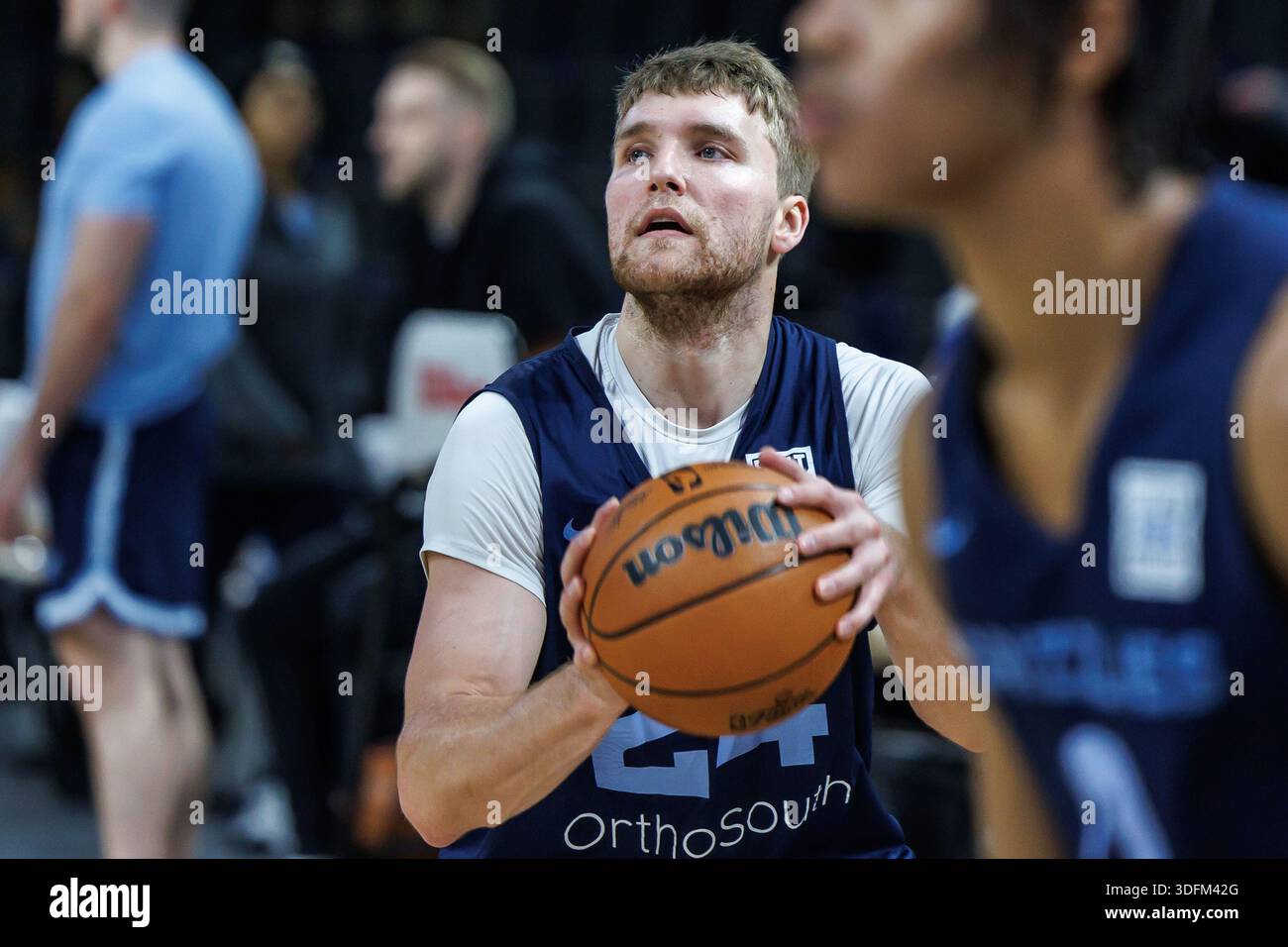 13 January 2026, Berlin: Basketball: NBA, Cam Spencer (Memphis ...