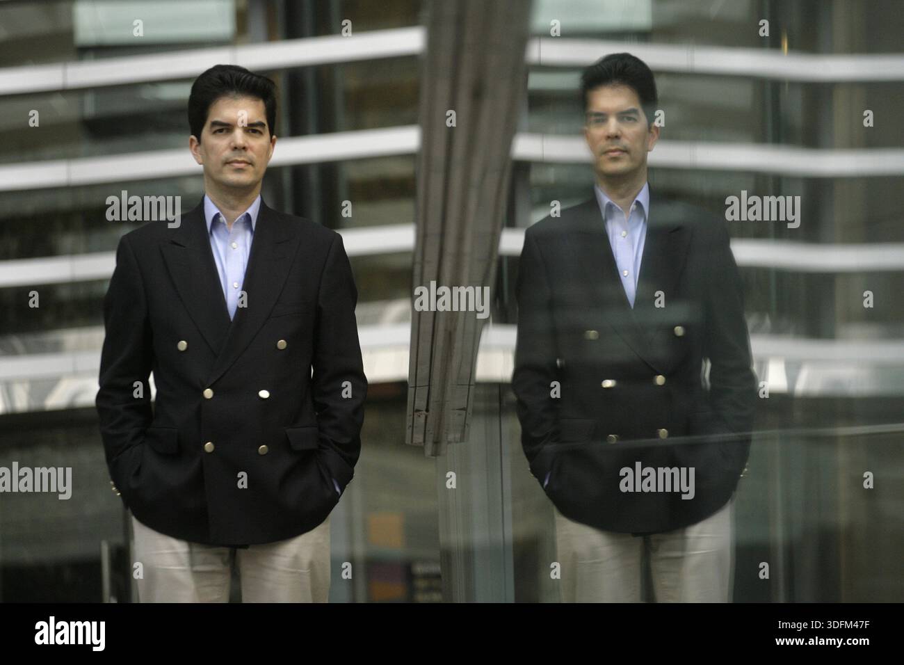 FILE - David Webb, a corporate governance activist poses for a photo ...
