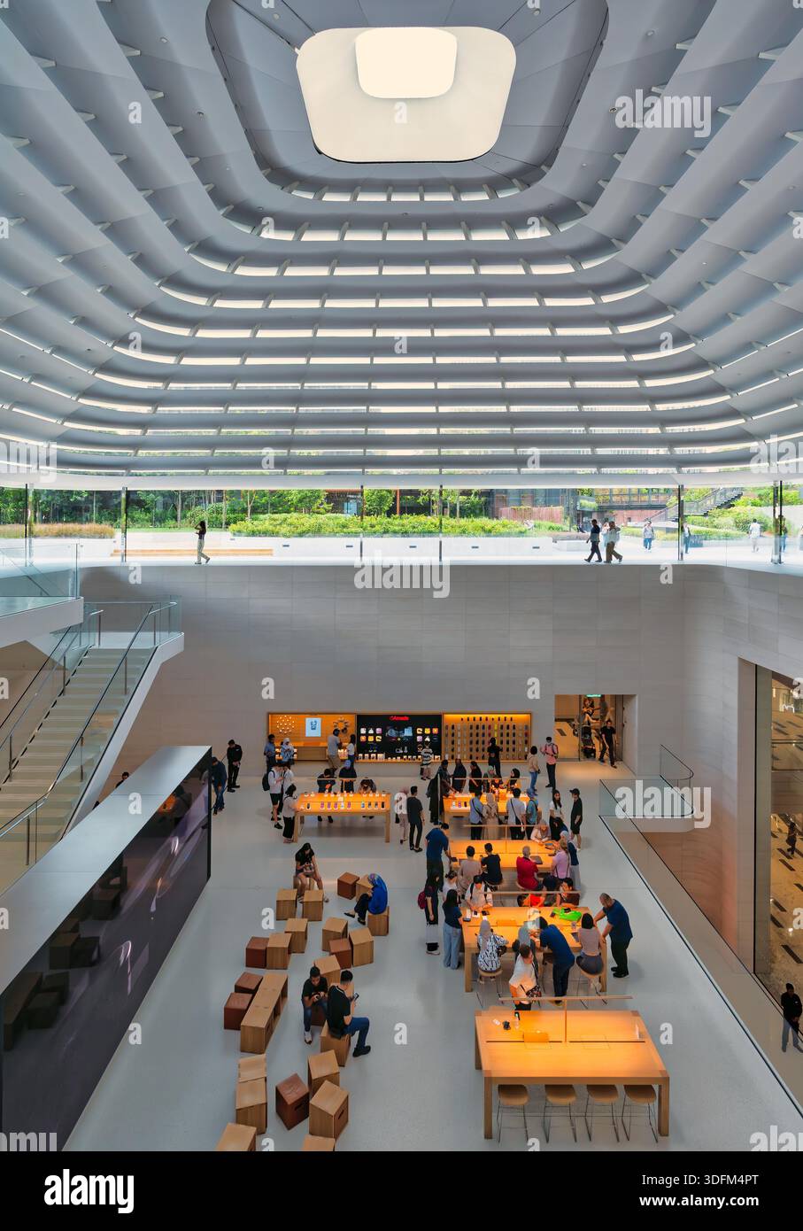Kuala Lumpur, Malaysia - March 3, 2025: Apple Store, at The Exchange ...