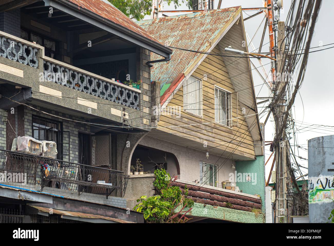 residential buildings with unique architectural designs, Baguio, the ...