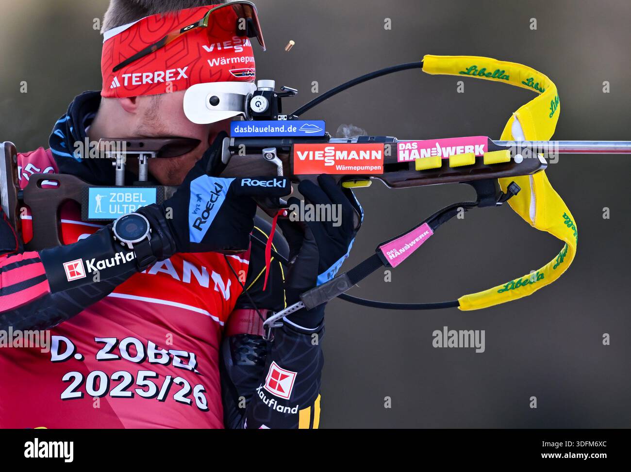 13 January 2026, Bavaria, Ruhpolding: Biathlon: World Cup, training ...