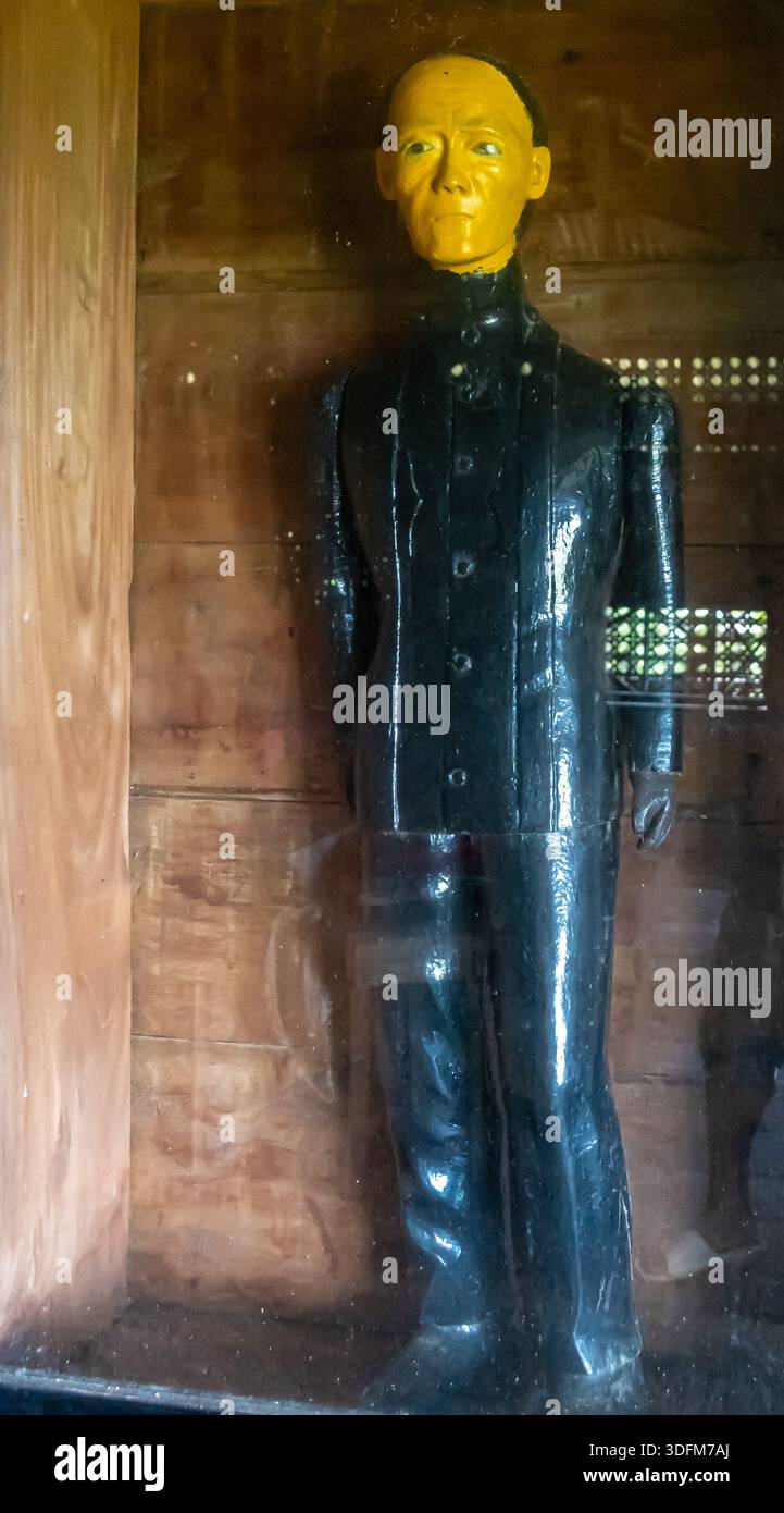 Figurine of statue of Mariano Datahan who developed the unique Eskayan ...