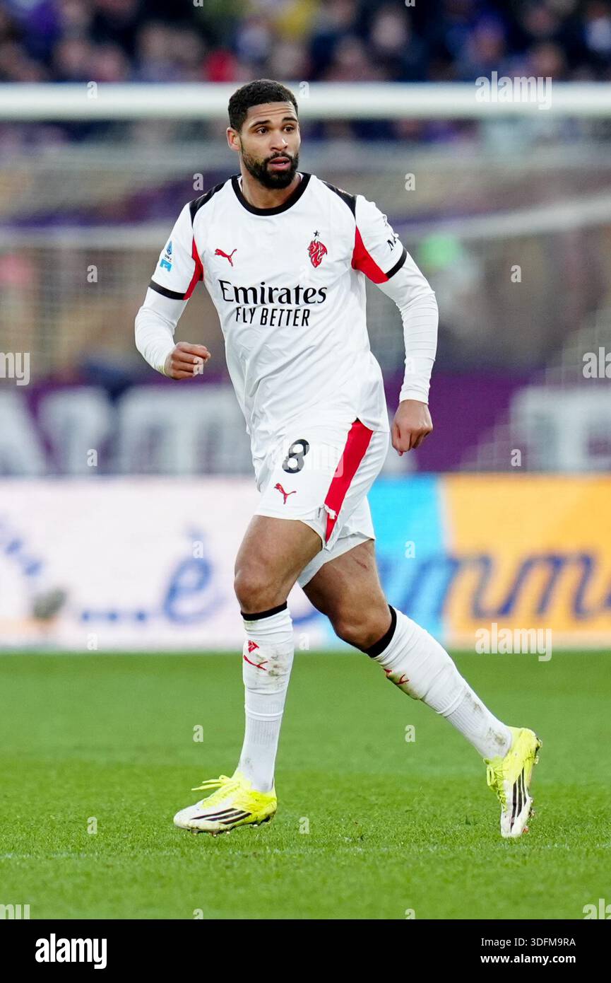 Ruben Loftus-Cheek of AC Milan in action during the serie Serie A ...
