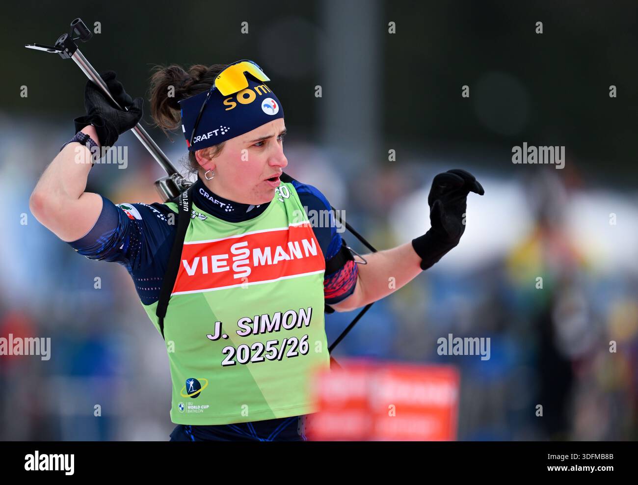 13 January 2026, Bavaria, Ruhpolding: Biathlon: World Cup, training ...