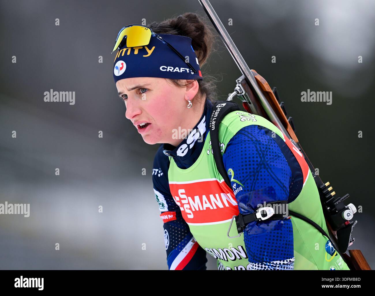 13 January 2026, Bavaria, Ruhpolding: Biathlon: World Cup, training ...