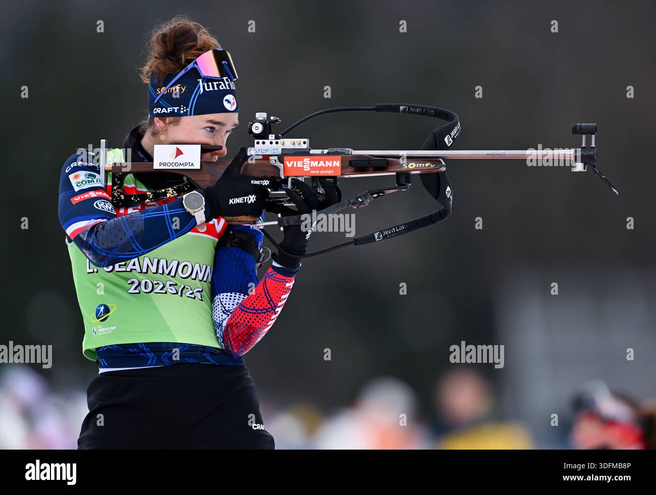 13 January 2026, Bavaria, Ruhpolding: Biathlon: World Cup, training ...