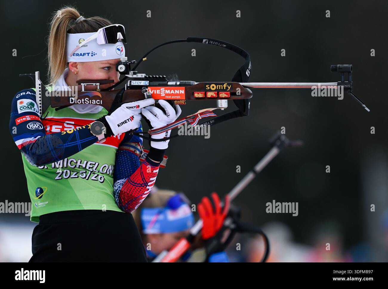 13 January 2026, Bavaria, Ruhpolding: Biathlon: World Cup, training ...