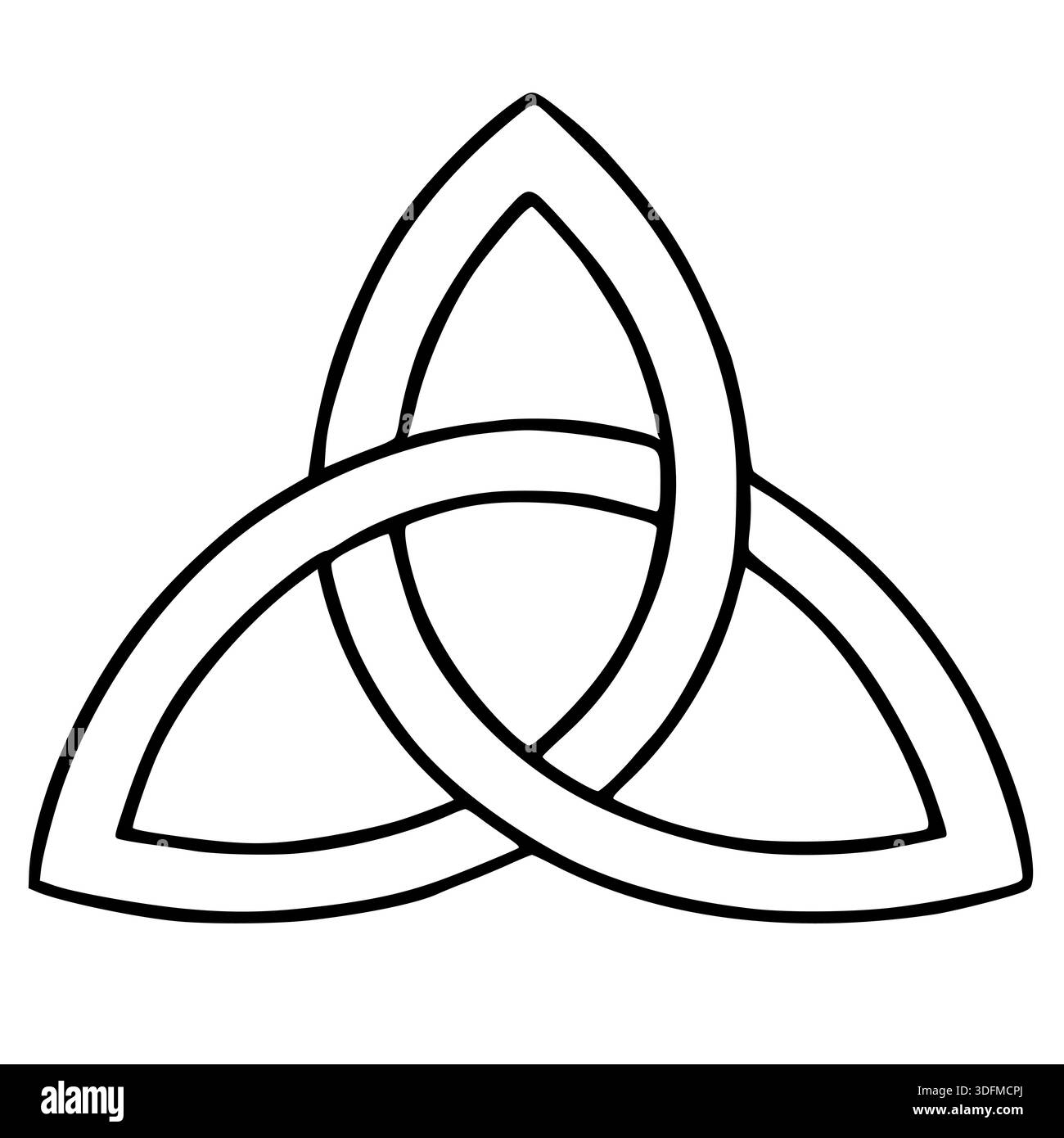 Trinity vector vectors Black and White Stock Photos & Images - Alamy