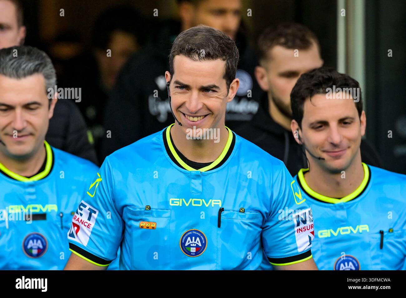 The Referee of the match Giovanni Ayroldi of section Molfetta portrait ...