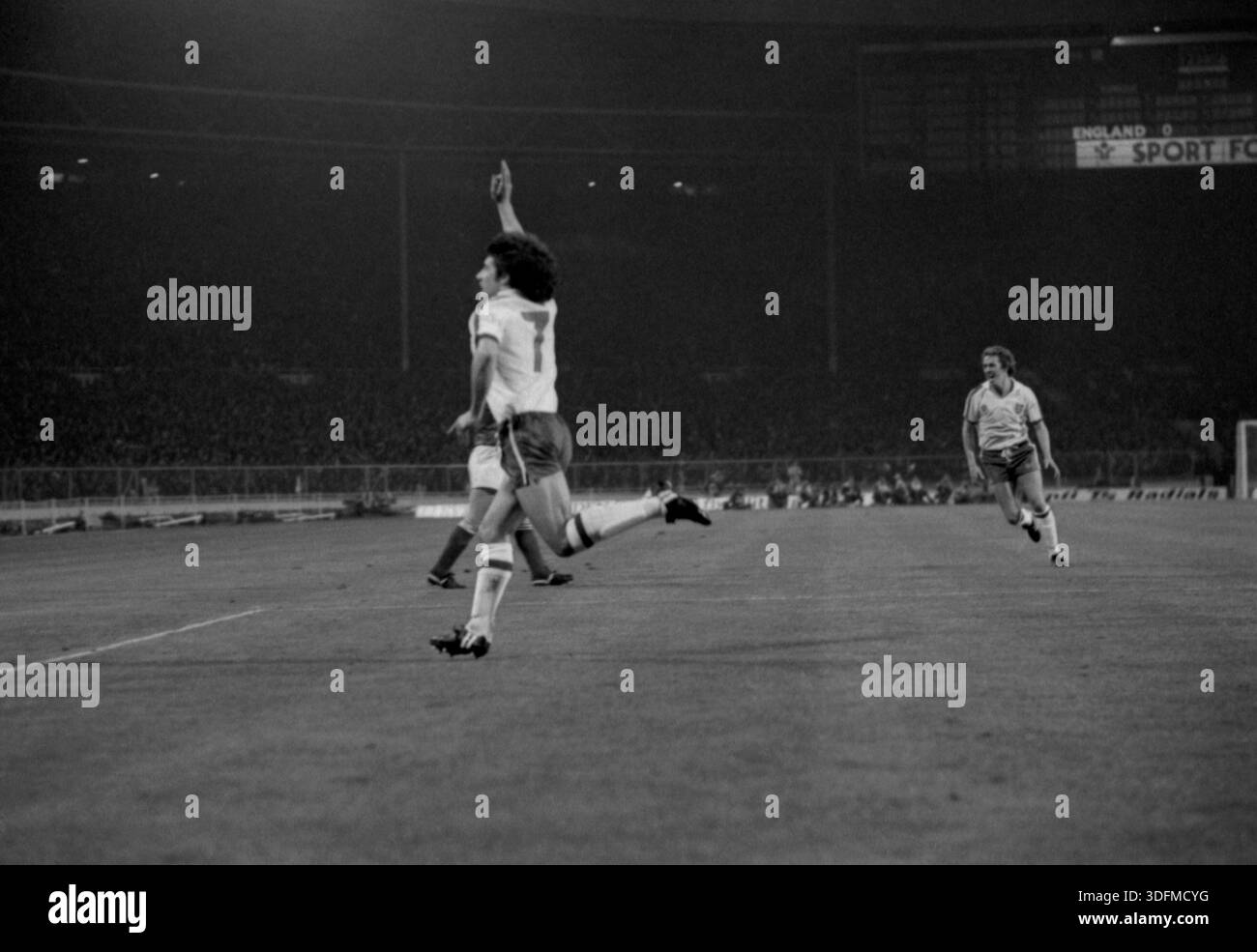 England's Kevin Keegan celebrates after scoring England's first goal in ...