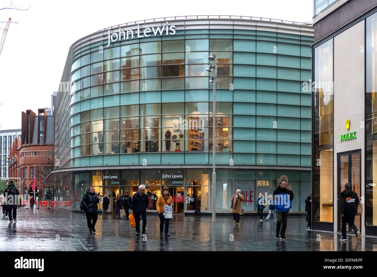 John Lewis store in Liverpool One. Liverpool UK January 2026 Stock ...