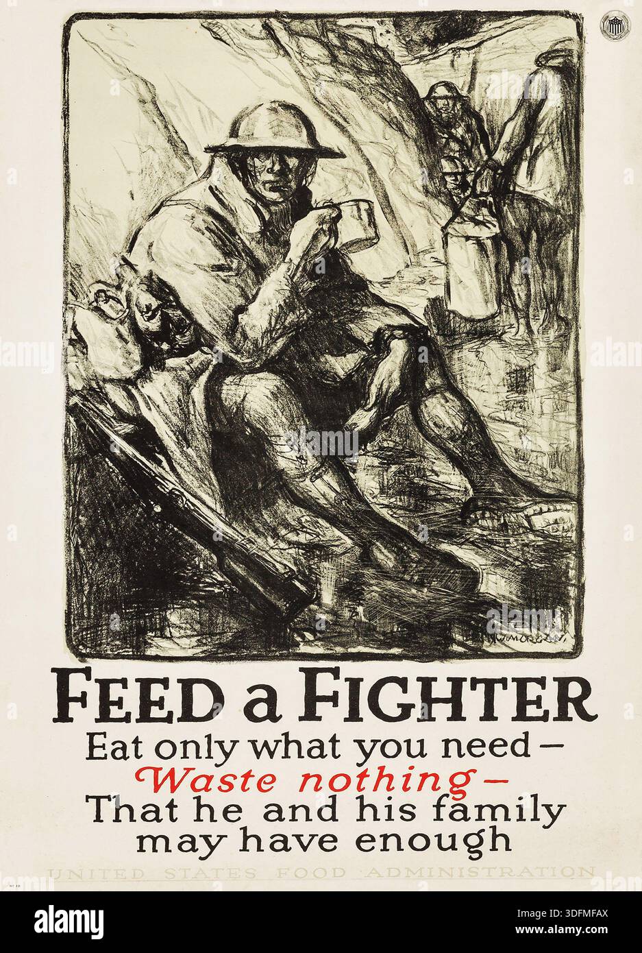 World War I Propaganda Poster (United States Food Administration, c ...