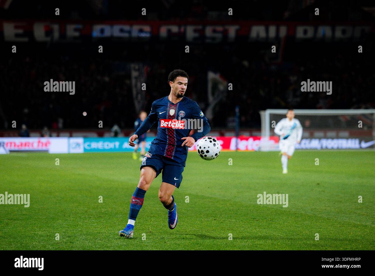 Warren Zaire-Emery of Paris Saint-Germain during the French Cup - Round ...