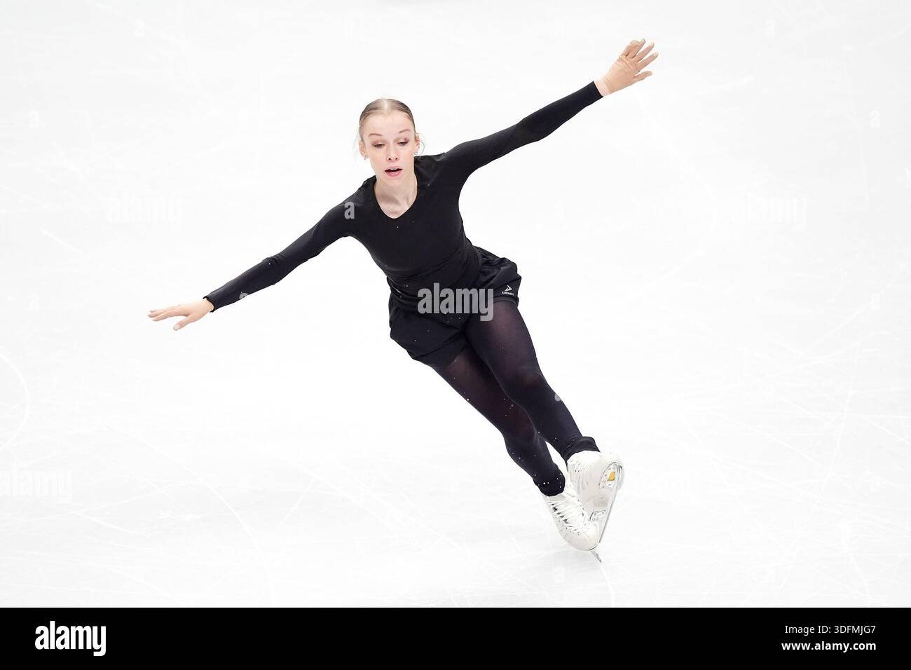 Israel's Mariia Seniuk during the ISU European Figure Skating ...