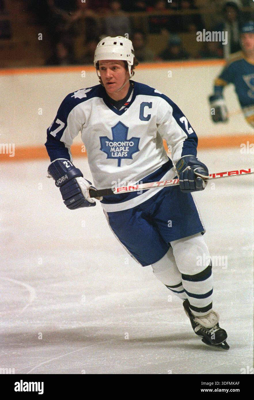 Toronto Maple Leafs captain Darryl Sittler is shown in a 1982 file ...