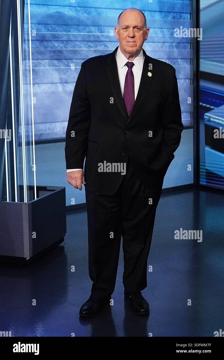 White House border czar Tom Homan poses for a photo after an interview ...