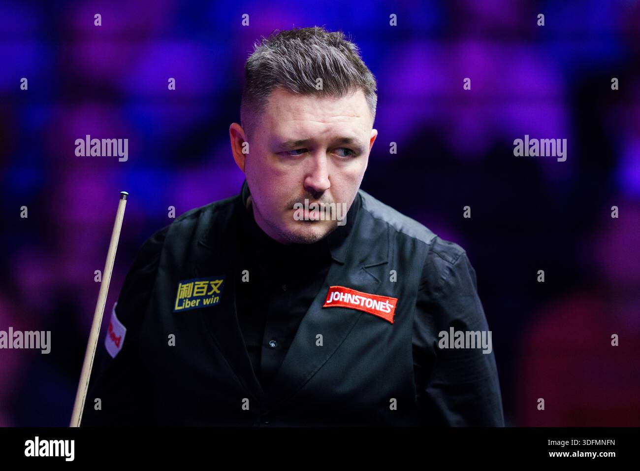 Kyren Wilson during the match between Kyren Wilson and Si Jiahui at The ...