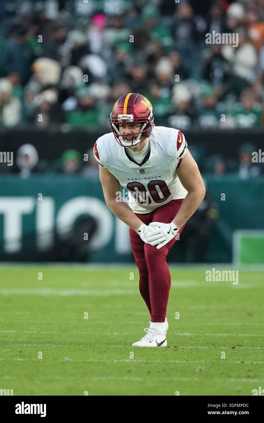 Washington Commanders' Colson Yankoff plays during an NFL football game ...