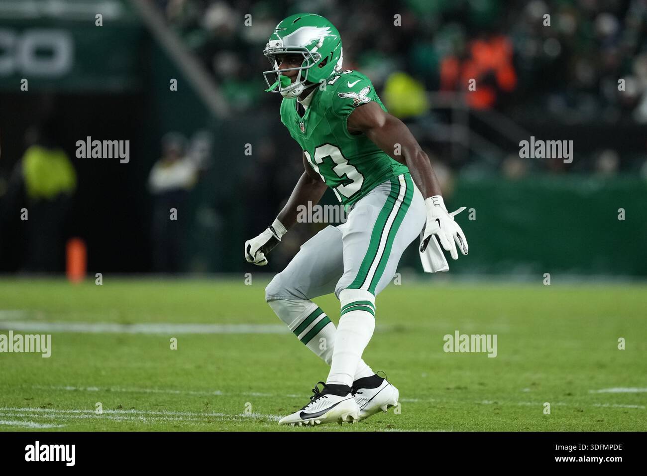 Philadelphia Eagles' Jakorian Bennett plays during an NFL football game ...
